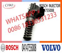 China diesel fuel injector pump 0414755008 1435558 pump for DAF TEMSAA LPR228S1 unit pump 0414755008 for sale
