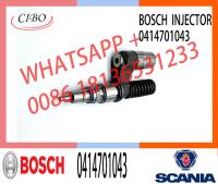 China SCA-NIA DC13 Engine Parts 1734493 0414701092 Diesel Fuel Unit Pump Injector 1734493 0414701043 for sale