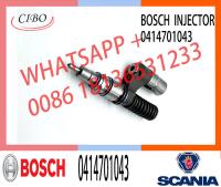 China SCA-NIA DC13 Engine Parts 1734493 0414701092 Diesel Fuel Unit Pump Injector 1734493 0414701043 for sale