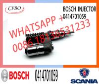 China Diesel Unit Pump Fuel Injector 0414701032 0414701059 1505199 For Scania 15.6 386/800 for sale