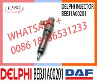 China High quality Common Rail Injector BEBJ1A00001 BEBJ1A00101 BEBJ1A00201 For DAF CF85/XF105 12.9 d BEBJ1A05001 for sale