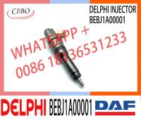 China High quality Common Rail Injector BEBJ1A00001 BEBJ1A00101 BEBJ1A00201 For DAF CF85/XF105 12.9 d BEBJ1A05001 for sale
