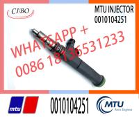 China MTU4000.01 High Pressure Common Rail Injector 0010104251 0010106951 X52407500021 X52407500024 X52407500032 X52407500042 for sale