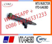 China Diesel injector X52407500053 52400017 23526589 for VTO-G463BD MTU4000 fuel injector for hinery for sale