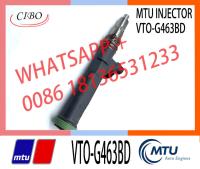 China Diesel injector X52407500053 52400017 23526589 for VTO-G463BD MTU4000 fuel injector for hinery for sale