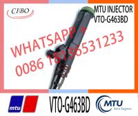 China Diesel injector X52407500053 52400017 23526589 for VTO-G463BD MTU4000 fuel injector for hinery for sale