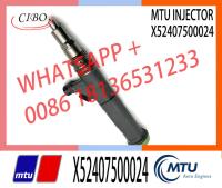 China Remanufactured High Quality Diesel Fuel Engine Injector VTO-G266W48B X52407500024 for MTU 16V 4000 for sale
