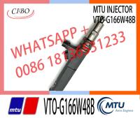 China 0010106951 Good quality good price diesel engine injector 0010106951 for MTU 4000 remanufactured high quality VTO-G166W4 for sale