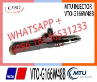 China 0010106951 Good quality good price diesel engine injector 0010106951 for MTU 4000 remanufactured high quality VTO-G166W4 for sale