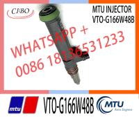 China 0010106951 Good quality good price diesel engine injector 0010106951 for MTU 4000 remanufactured high quality VTO-G166W4 for sale