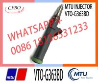 China Common rail injector 23526589 Vto-g363bd Rx52407500042 for ddc/mtu 4000 X59407500008 for sale