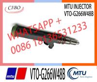 China Remanufactured High Quality Diesel Fuel Engine Injector VTO-G266W48B X52407500024 for MTU 16V 4000 for sale