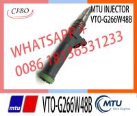 China Remanufactured High Quality Diesel Fuel Engine Injector VTO-G266W48B X52407500024 for MTU 16V 4000 for sale