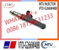 China Remanufactured High Quality Diesel Fuel Engine Injector VTO-G266W48B X52407500024 for MTU 16V 4000 for sale