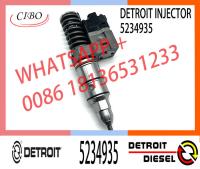 China Detroit Inyector Diesel Series 60 Fuel Injector R5234935 5234935 For Autocar Ford Freightliner Kenworth Engine 6067WU40/ for sale