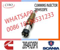 China Common rail injector fuel injecto 2894920PX 2058444 2482244 2031386 for ISZ13 Excavator DC09 DC16 DC13 for sale