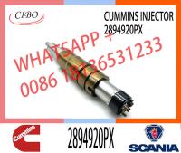 China Common rail injector fuel injecto 2894920PX 2058444 2482244 2031386 for ISZ13 Excavator DC09 DC16 DC13 for sale