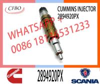 China Common rail injector fuel injecto 2894920PX 2058444 2482244 2031386 for ISZ13 Excavator DC09 DC16 DC13 for sale