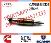 China Common rail injector fuel injecto 2482244 2031386 2488244 2036181 for ISZ13 Excavator DC09 DC16 DC13 for sale