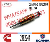 China Common rail injector fuel injecto 2482244 2031386 2488244 2036181 for ISZ13 Excavator DC09 DC16 DC13 for sale