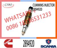 China Common rail injector fuel injecto 2894920 2897320 1948565 1933613 for ISZ13 Excavator DC09 DC16 DC13 for sale