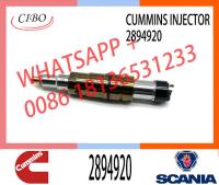China Common rail injector fuel injecto 2894920 2897320 1948565 1933613 for ISZ13 Excavator DC09 DC16 DC13 for sale