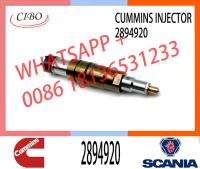 China Common rail injector fuel injecto 2894920 2897320 1948565 1933613 for ISZ13 Excavator DC09 DC16 DC13 for sale
