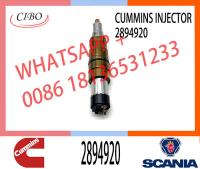 China Common rail injector fuel injecto 2894920 2897320 1948565 1933613 for ISZ13 Excavator DC09 DC16 DC13 for sale