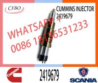 China Common rail injector fuel injecto 2057401 2031836 2419679 2872289 for ISZ13 Excavator DC09 DC16 DC13 for sale