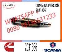 China Common rail injector fuel injecto 2482244 2031386 2488244 2036181 for ISZ13 Excavator DC09 DC16 DC13 for sale