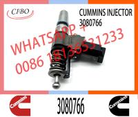 China Common rail injector fuel injecto 3080766 3411691 3087560 3411765 for N14 Excavator for sale