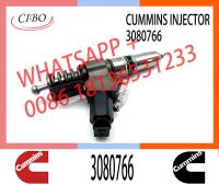 China Common rail injector fuel injecto 3080766 3411691 3087560 3411765 for N14 Excavator for sale