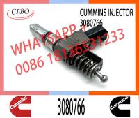 China Common rail injector fuel injecto 3080766 3411691 3087560 3411765 for N14 Excavator for sale