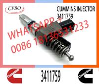 China Common rail injector fuel injecto 3083622 3411767 3411759 3411764 for N14 Excavator for sale