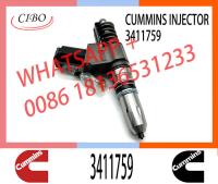 China Common rail injector fuel injecto 3083622 3411767 3411759 3411764 for N14 Excavator for sale