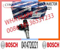 China Common rail injector 0414720221 diesel fuel injector unit injector system nozzle 0414720221 for sale