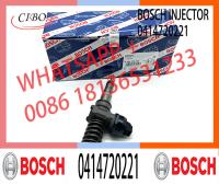 China Common rail injector 0414720221 diesel fuel injector unit injector system nozzle 0414720221 for sale