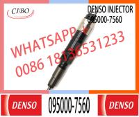 China Diesel engine injector 095000-7560 RE524361  diesel fuel injection engine parts 095000-7560 for sale