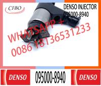 China 095000-8940 DENSO Diesel Engine Fuel Injector 0950008940 DLLA127P1098, 095000-8941 RE543266 for sale