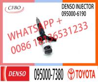 China Common Rail diesel fuel Injector 23670-30240 095000-7380 for Diesel engine for sale