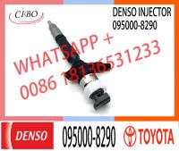 China DEN/SO Diesel injector for To-yota Hilux & Prado D4D 1KD-FTV 23670-0L050 / 095000-8290 / 236700L050 /0950008290 for sale