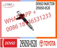 China Diesel Fuel Injector Common rail injector 23670-39365 23670-0L090 295050-0180 295050-0520 For Toyota Hilux 2KD/1KD-FTV 1 for sale