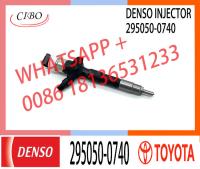 China 295050-0520 294050-0521 295050-0620 295050-0460 Diesel Engine Parts Toyota DENSO injector 295050-0740 for sale