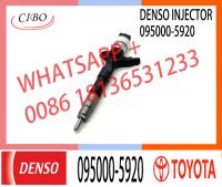 China Common Rail Injector 23670-30110 095000-6180 095000-5920 for Diesel Engine 1KD-FTV for sale