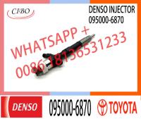 China Diesel Injector 23670-39155 Common Rail Injetor 095000-7360 095000-6870 for T-OYOTA engine for sale