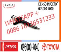 China Diesel CR Fuel Injector 095000-6771 095000-7041 095000-7040 for diesel engine for sale