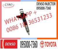China Den-so Neutral Common Rail Fuel Injector 095000-6870 095000-7360 For TOYO-TA 1KD-FTV 236770-39155 for sale