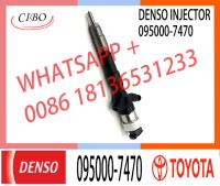 China high quality Diesel injector Common rail injector for engine 23670-39255 095000-7470 for sale