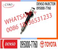 China Neutral new Diesel Common Rail Injector Fuel inyector 23670-30300 23670-0L010 095000-7760 095000-7761 for Hilux vigo 2K for sale