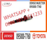 China Neutral new Diesel Common Rail Injector Fuel inyector 23670-30300 23670-0L010 095000-7760 095000-7761 for Hilux vigo 2K for sale